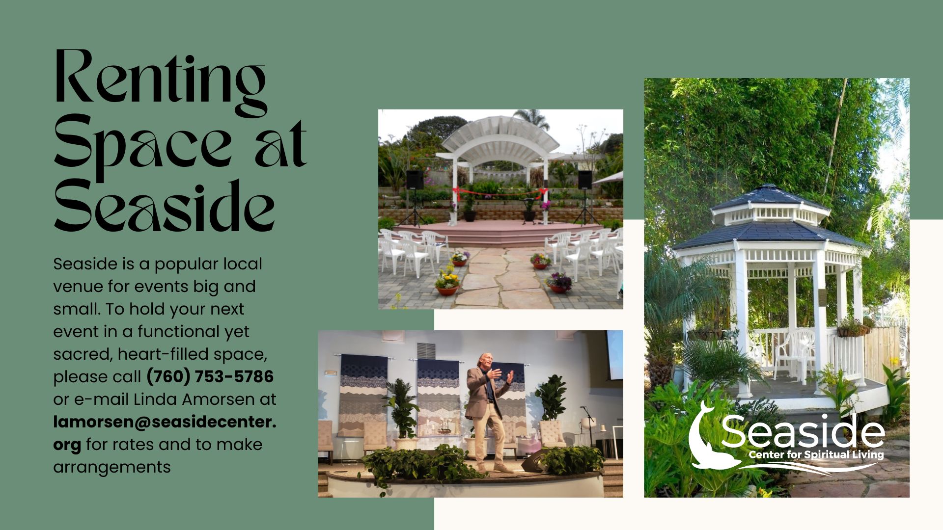 Rentals And Facilities Seaside Center